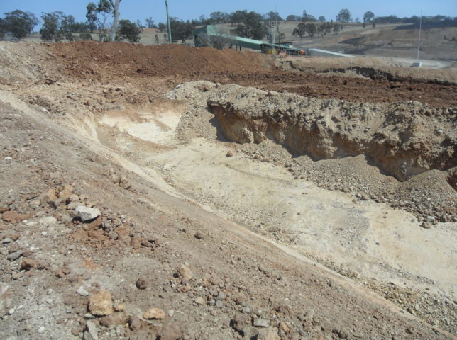 Design and extension of stockpile pad - Advitech